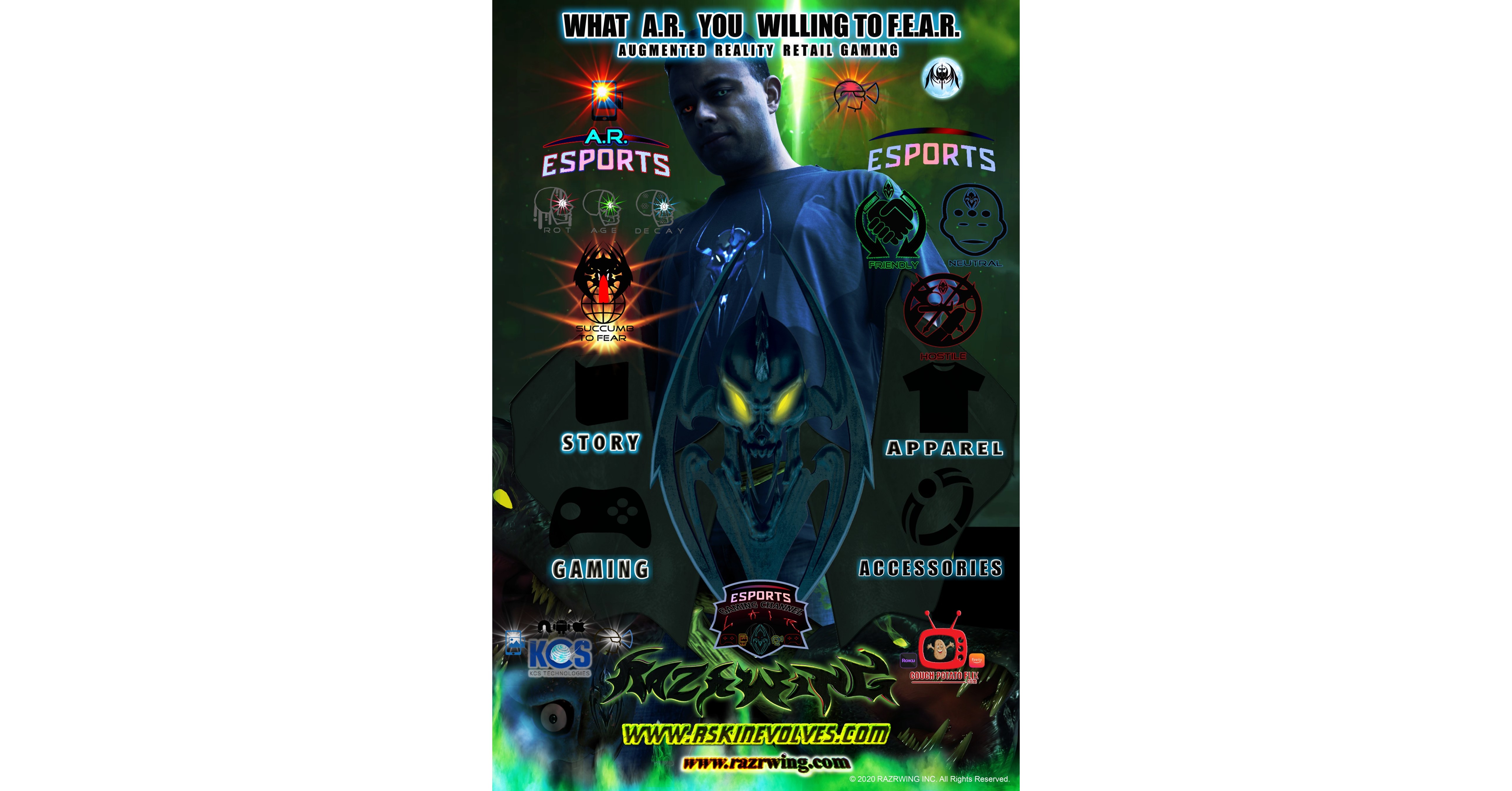 Razrwing's Augmented Reality App And Streaming Game To Debut Late-2020