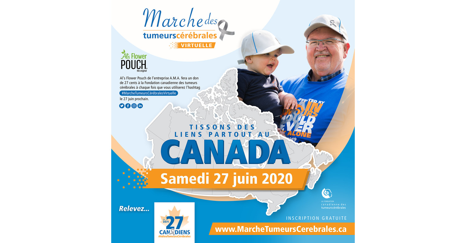 Une Marche des tumeurs cérébrales virtuelle le 27 juin prochain pour mettre fin à la maladie