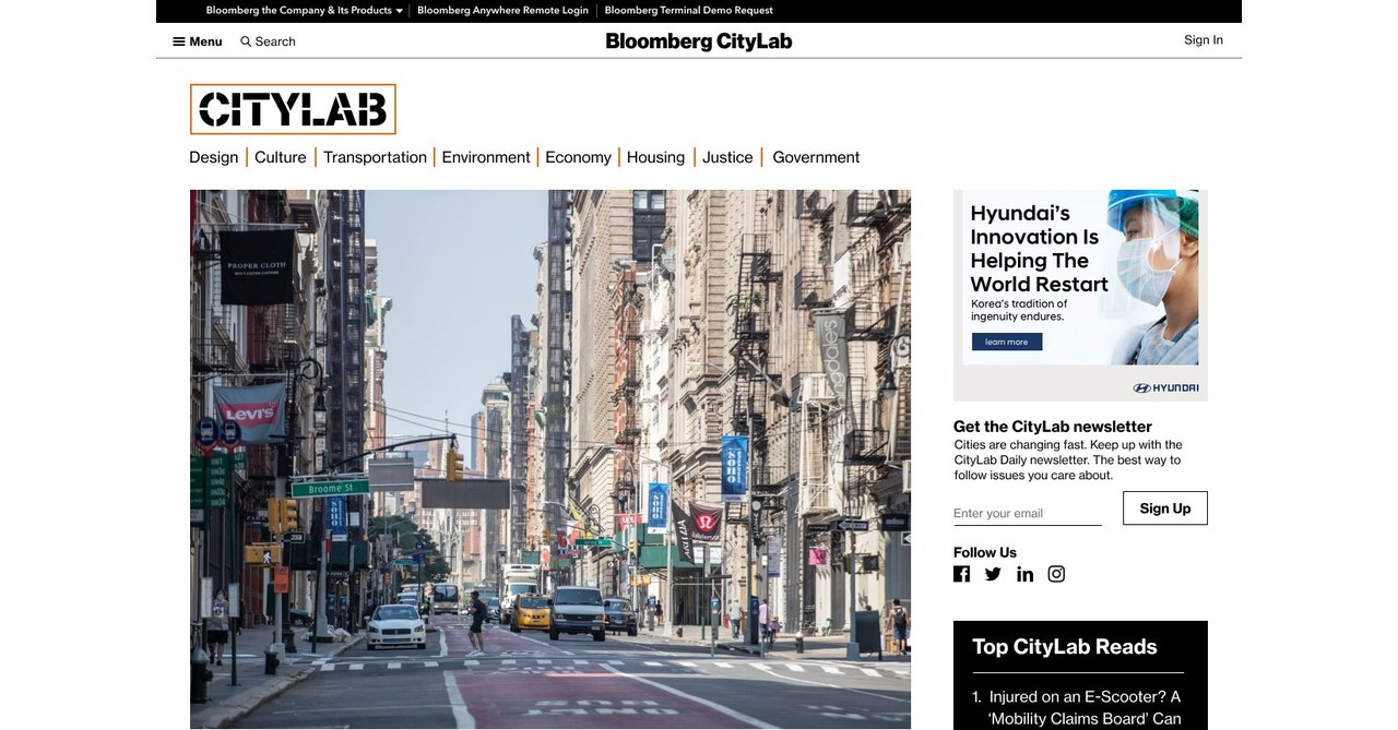 Bloomberg Media Introduces Bloomberg CityLab, a News Brand Dedicated to ...