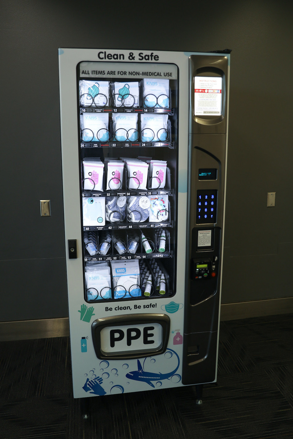 Ontario International Airport adds PPE kiosks in passenger terminals