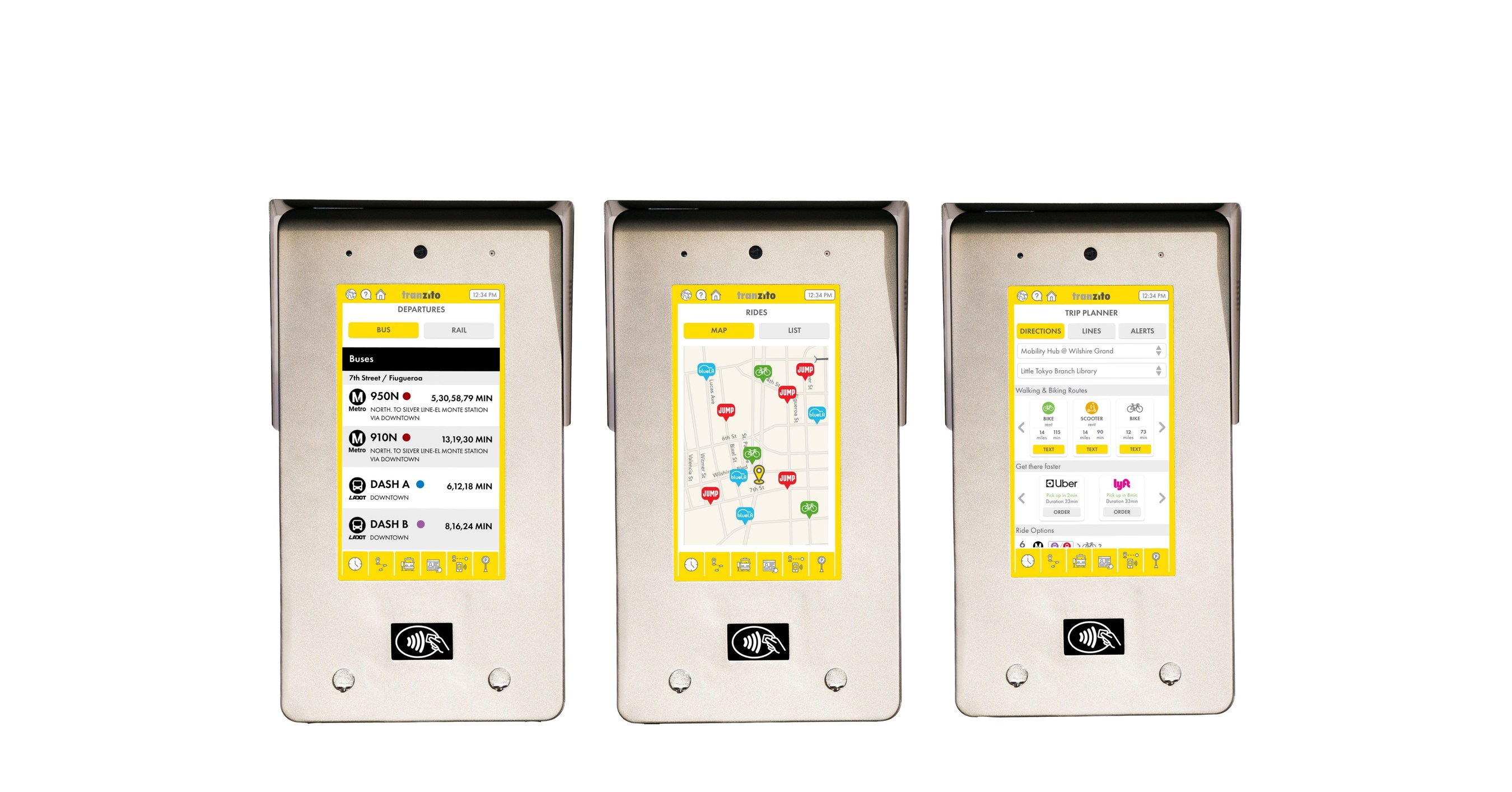 Moovit and Tranzito bring transit information to the curb