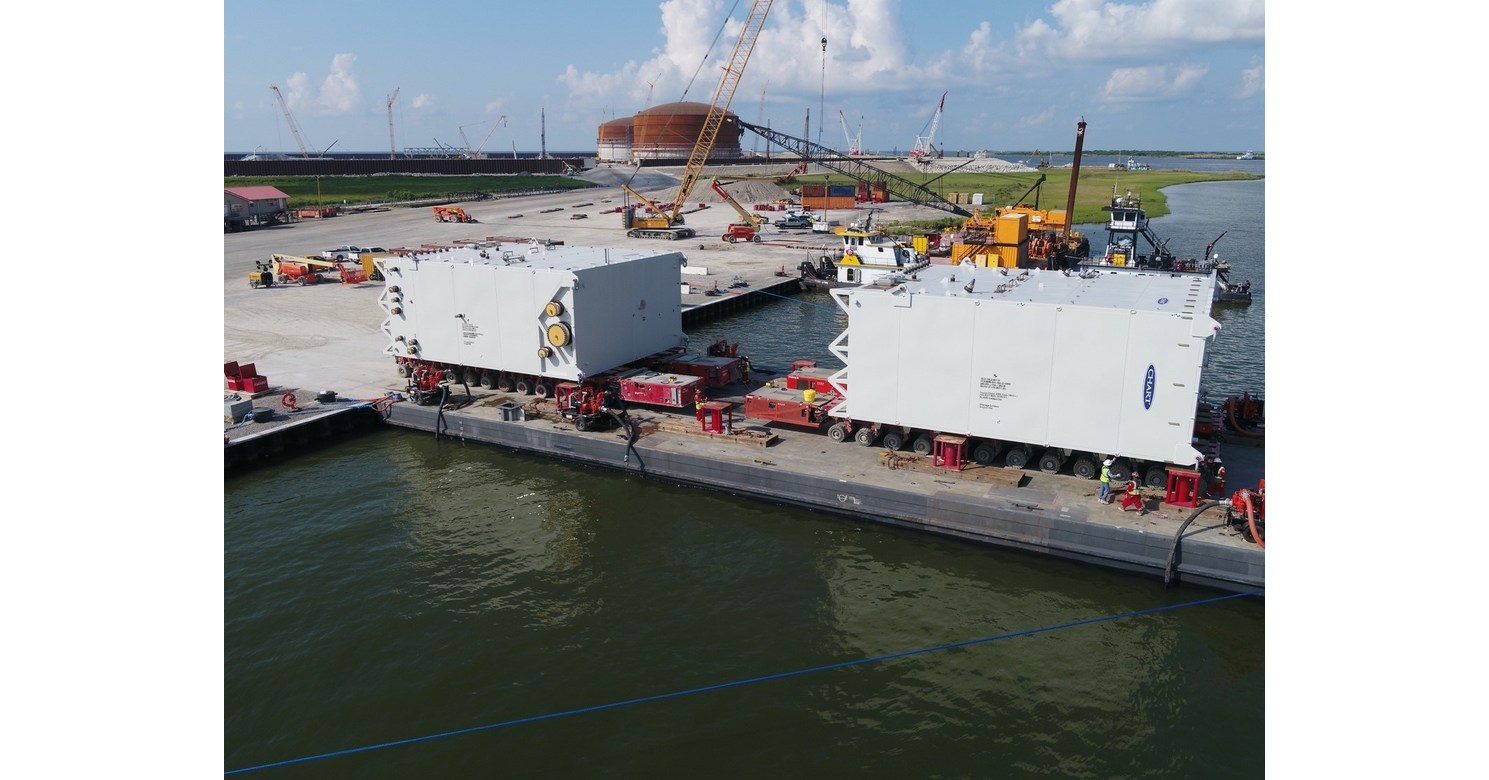 Venture Global Announces Arrival of First Liquefaction Equipment at ...