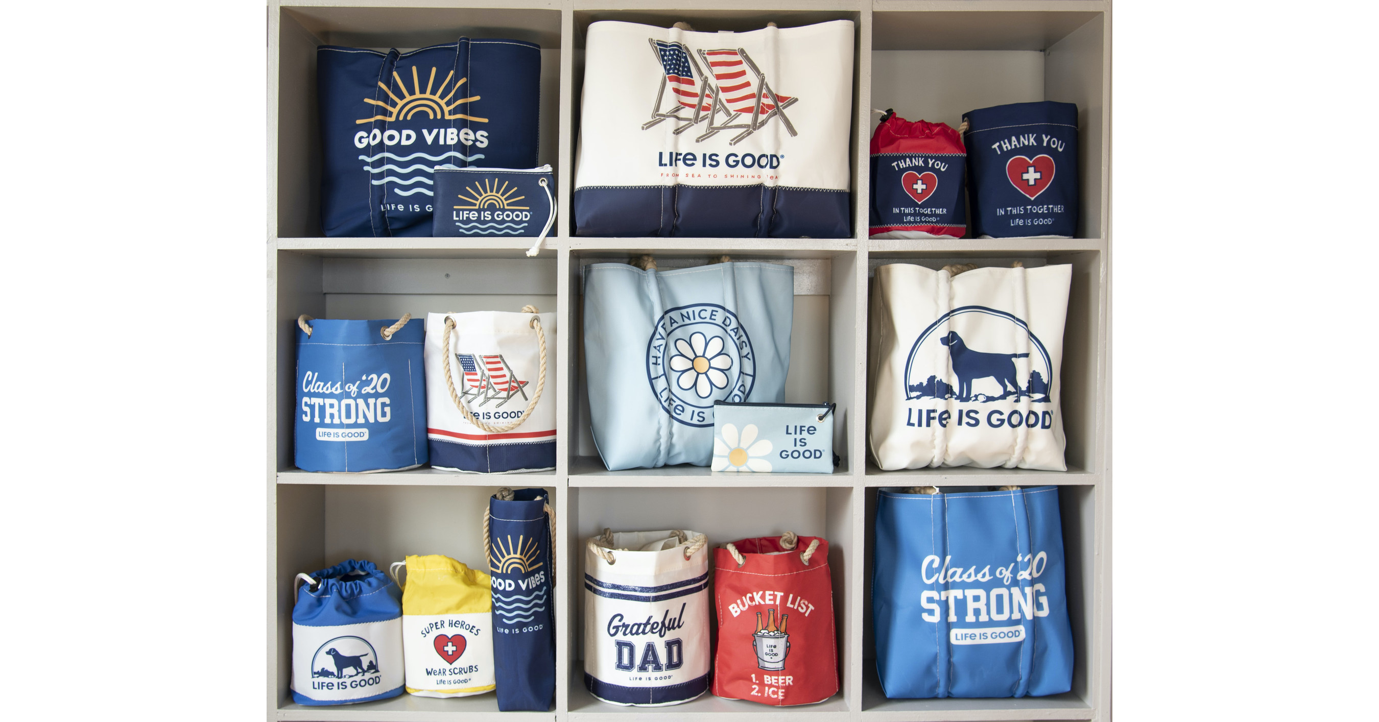 Sea Bags & Life is Good Embark on New Partnership: The two New England ...