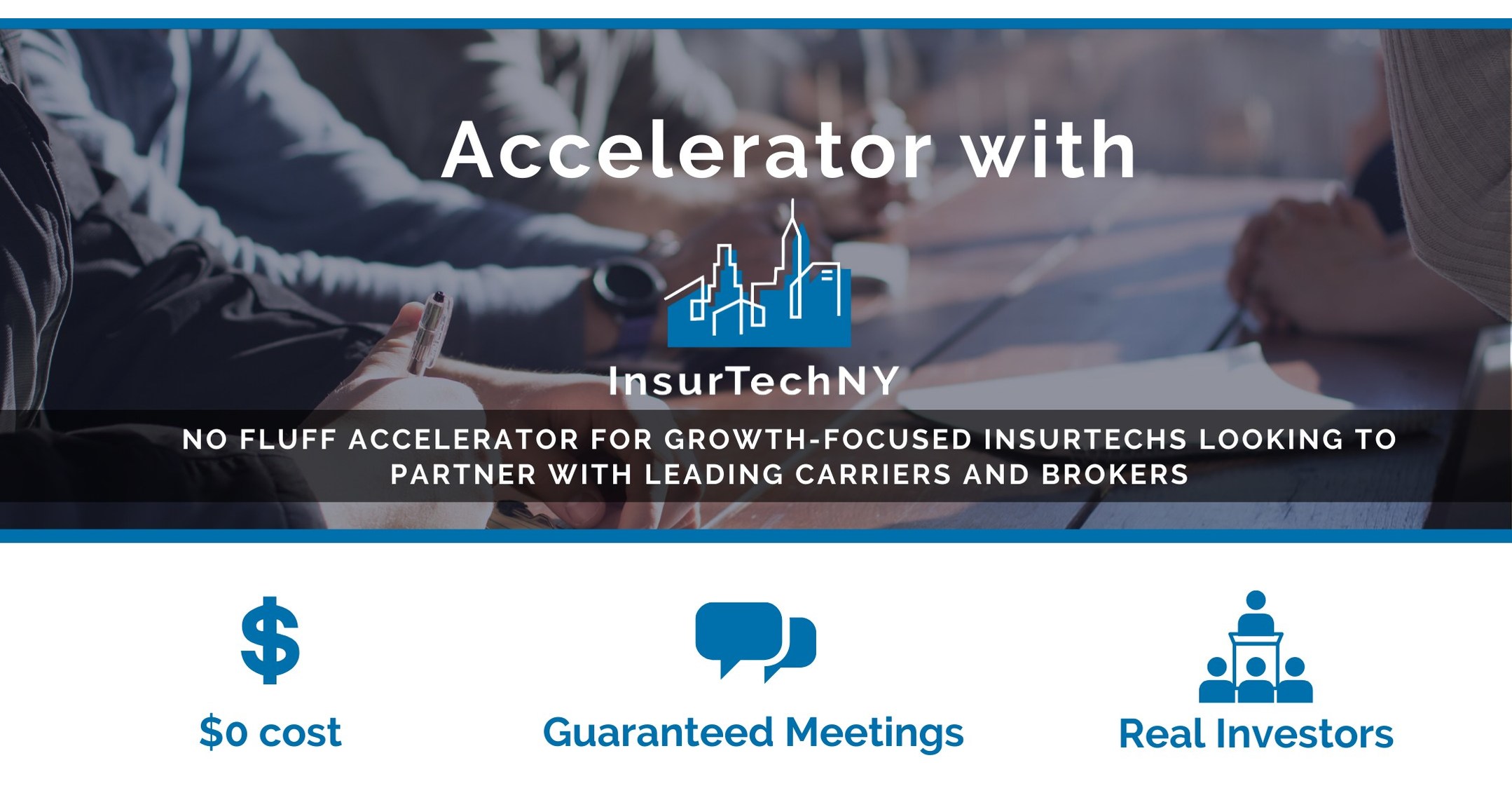 InsurTech NY Announces First NYC InsurTech Accelerator Coming in October