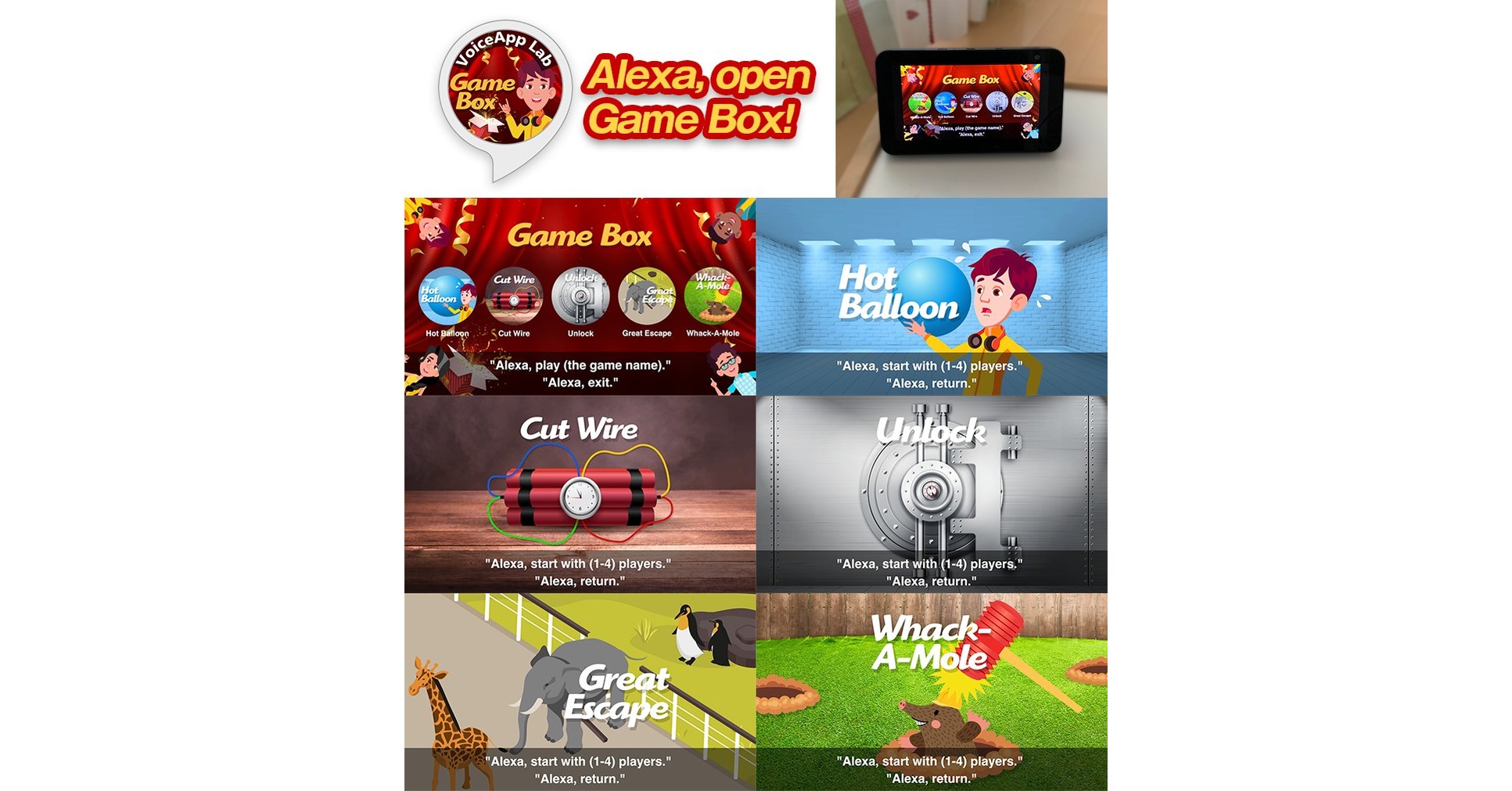 Voice App Lab Launches Game Box, a Fully Visualized Voice Game for ...