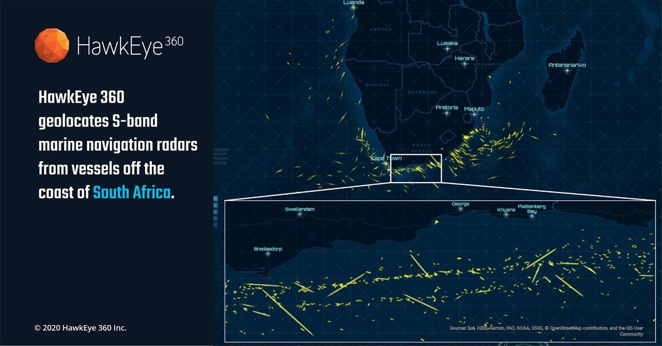New HawkEye 360 Radar Signals Deliver Comprehensive Maritime Awareness