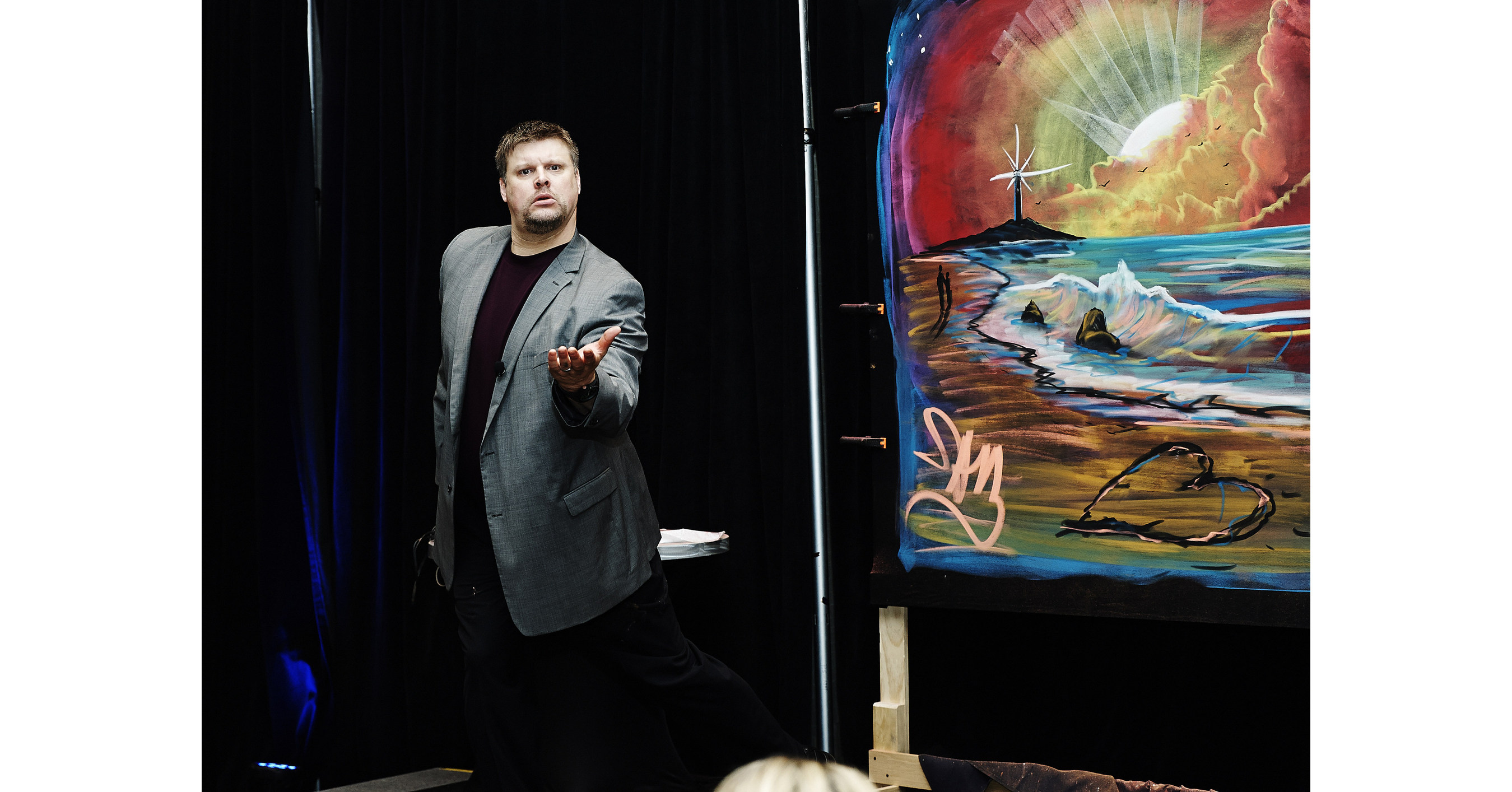 Performance Artist Inspires Optimism and Positive Mental Health by ...