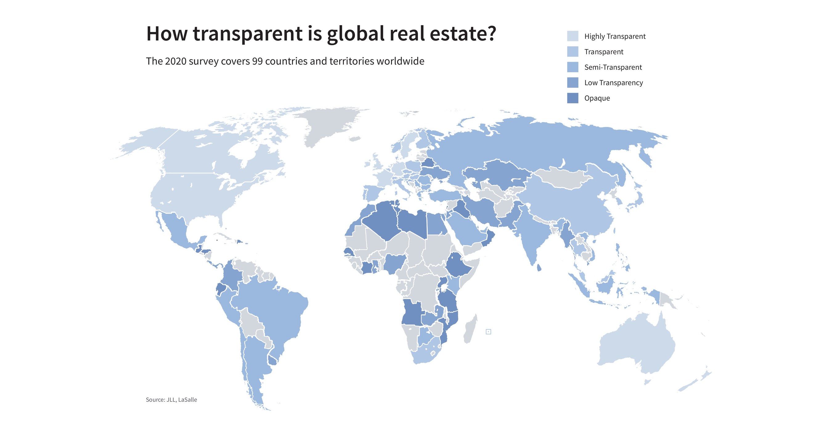 Real estate transparency improvement slows despite increasing ...