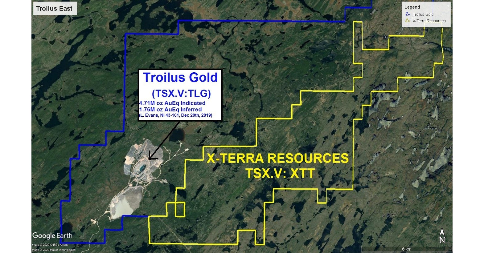 X-Terra Resources completes first exploration program on Troilus East
