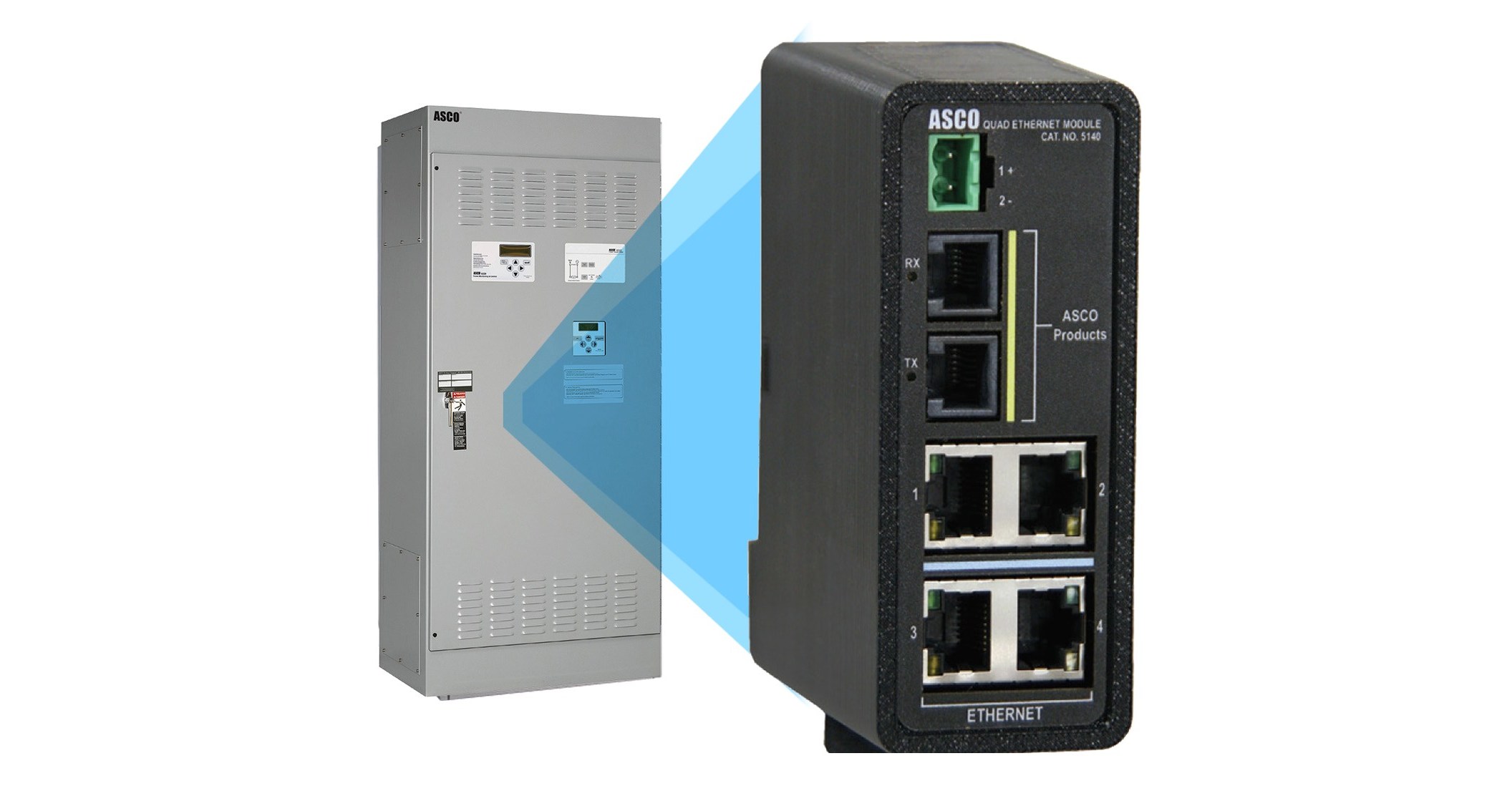 ASCO 5140 Communication Module Turns Transfer Switches into Power ...