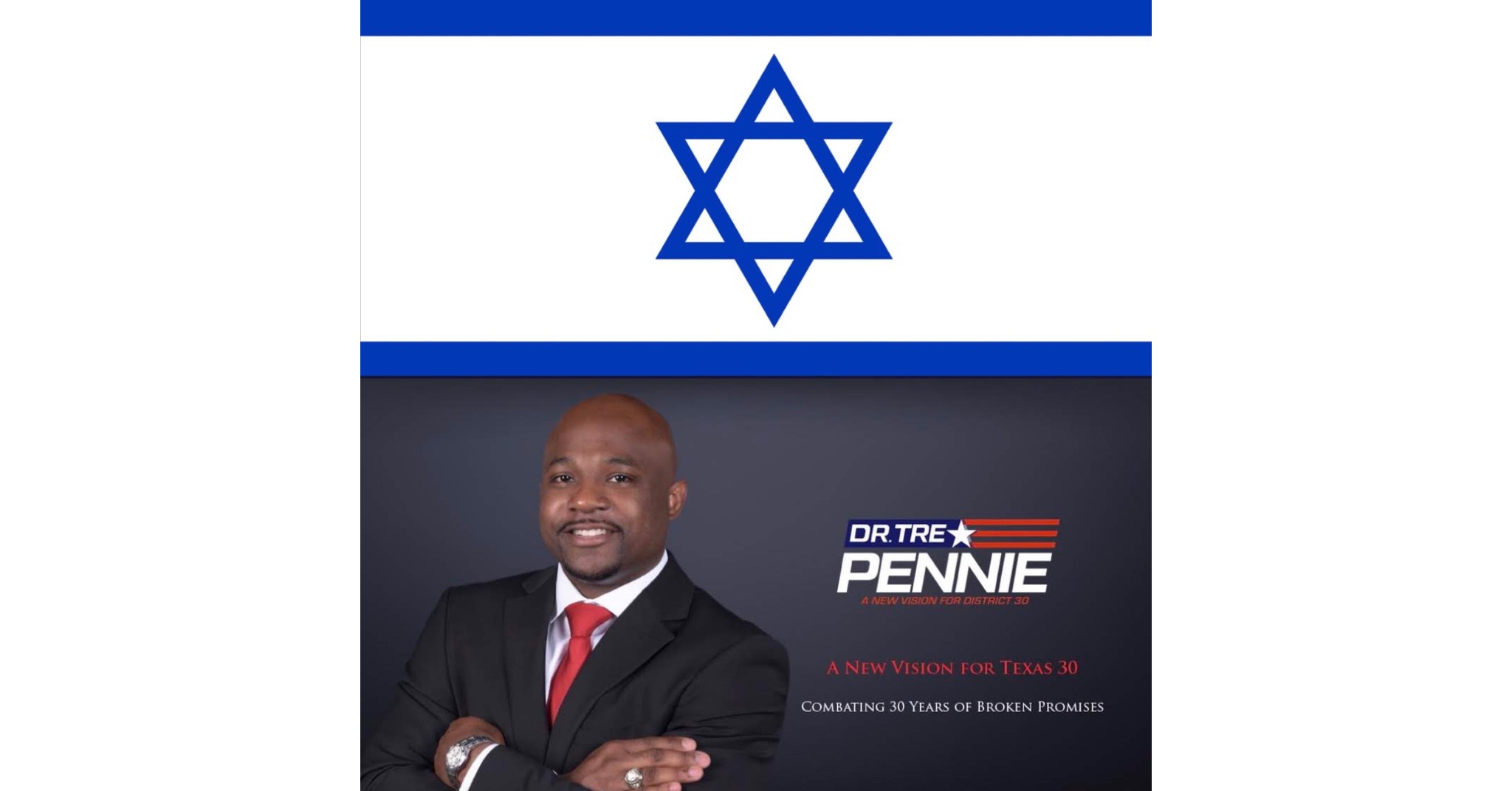 Dr. Tre Pennie, U.S. Congressional Candidate (Texas CD30), Releases ...