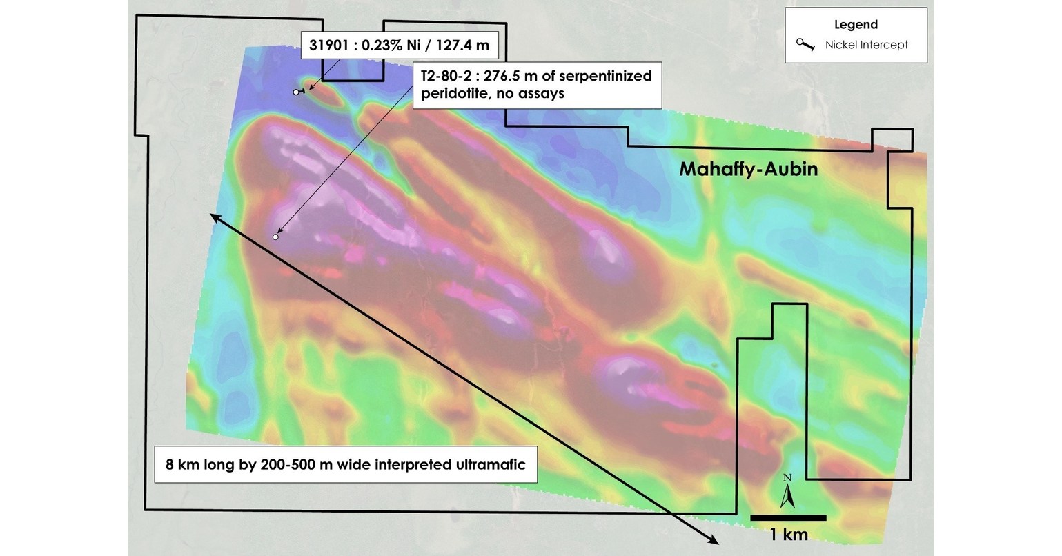 Canada Nickel Identifies Multiple Nickel Targets on Recently Acquired ...