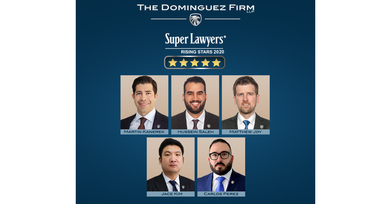 Multiple Attorneys at The Dominguez Firm Named Super Lawyers Rising ...