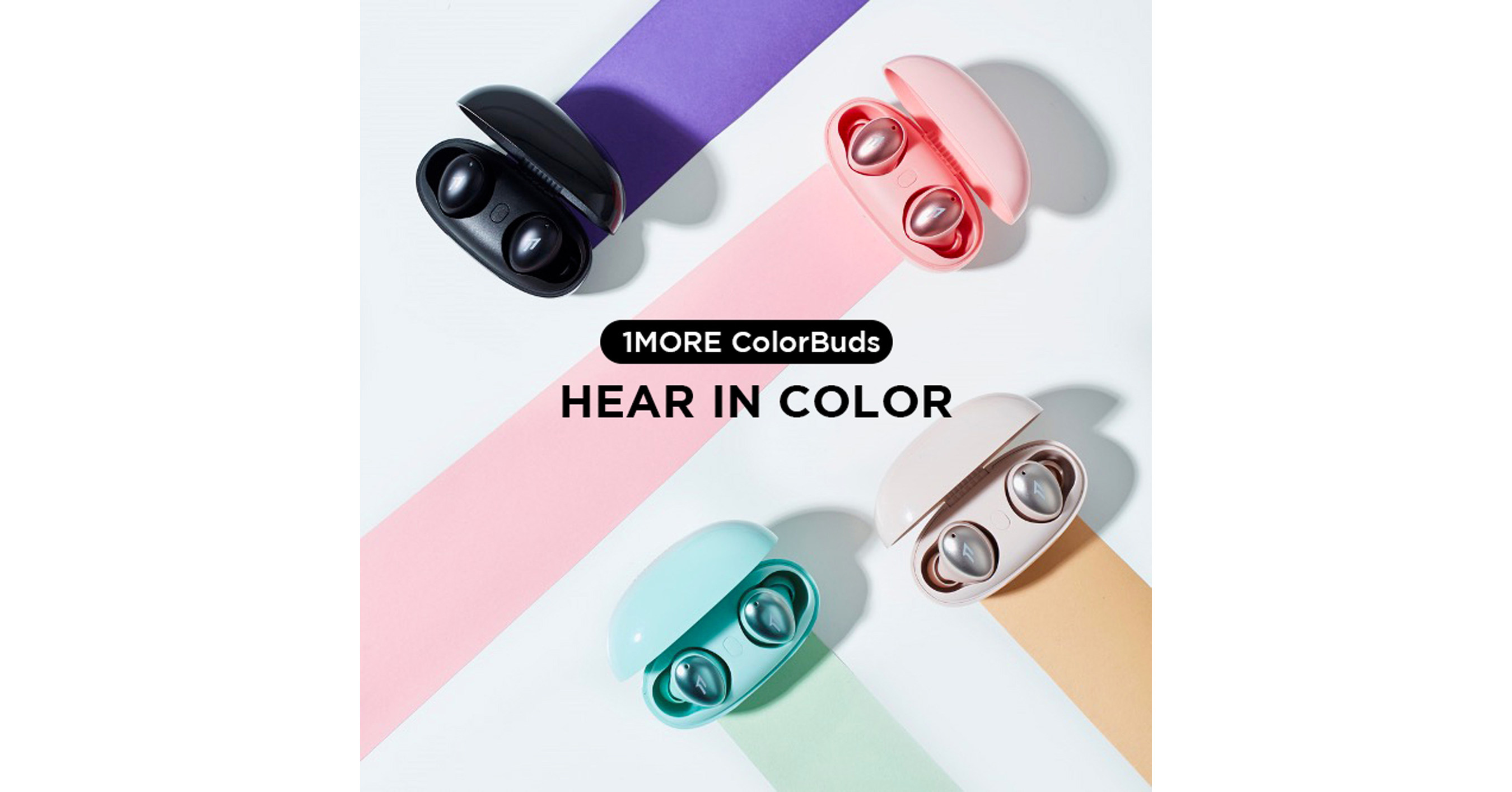 1MORE Announces Fashion-Forward ColorBuds True Wireless Headphones