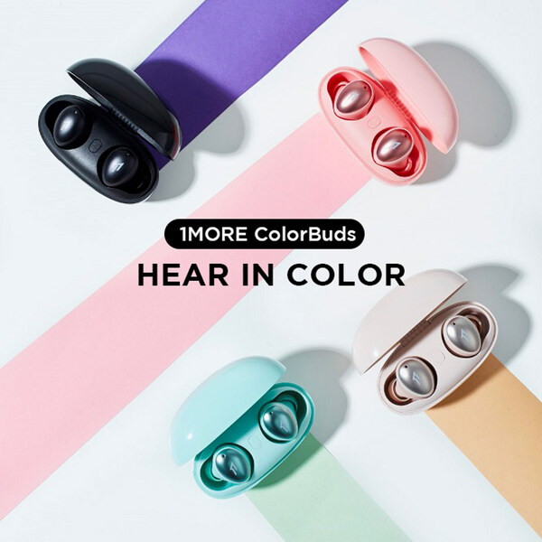 1MORE Announces Fashion-Forward ColorBuds True Wireless Headphones