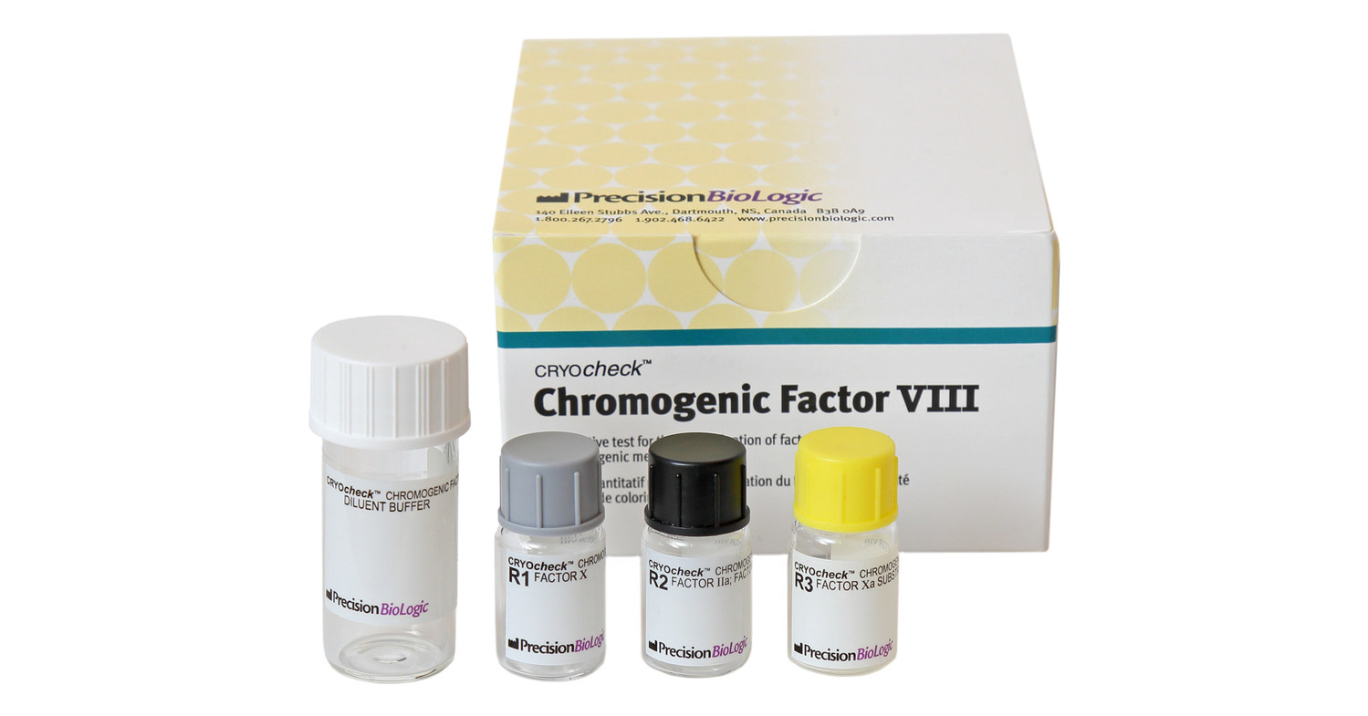 CRYOcheck™ Chromogenic Factor VIII Assay Cleared for Sale in U.S.