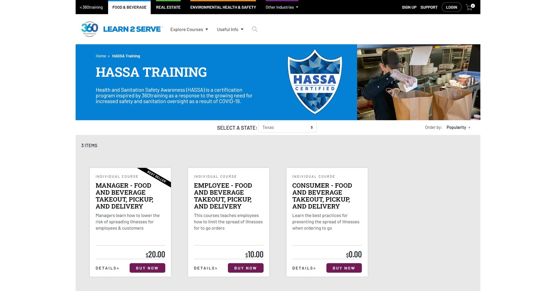 360training Launches Disease Prevention Food Safety Courses for ...