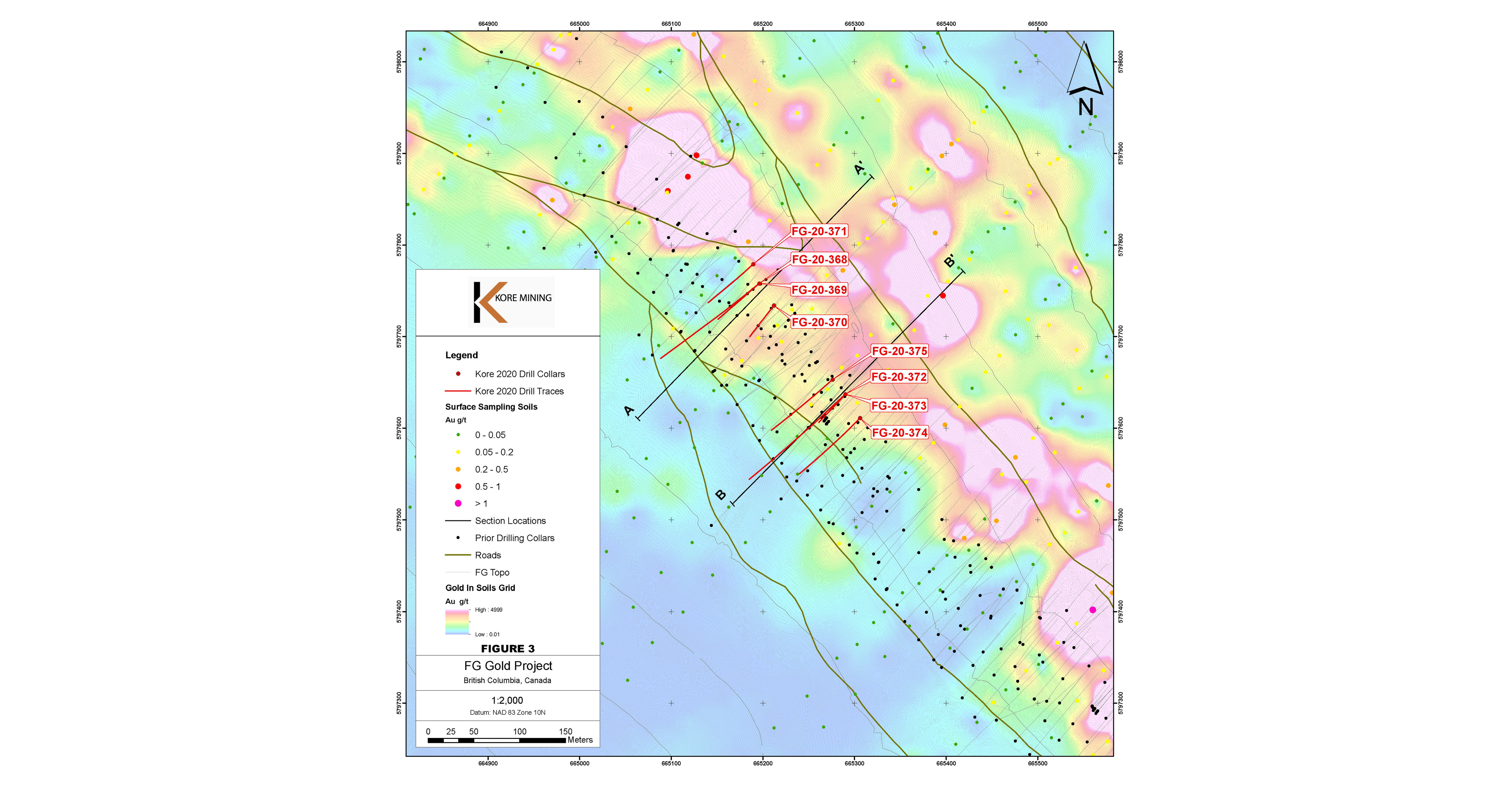 KORE Mining Drills 11.0 Meters of 10.0 g/t Gold Near Surface and ...