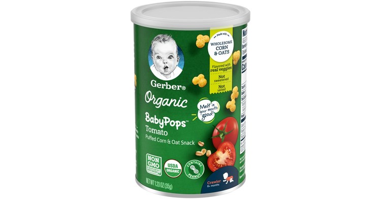 Gerber® Launches New Organic Snack Line BabyPops™ for Crawlers Learning ...