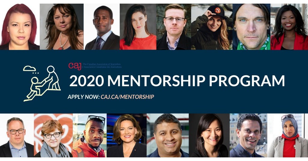 Sixteen top journalists step up to mentor early-career CAJ'ers