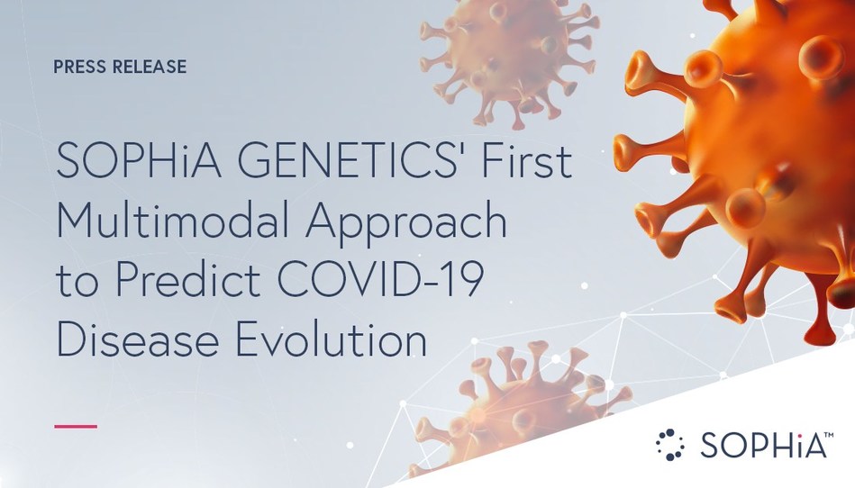 SOPHiA GENETICS' First Multimodal Approach to Predict COVID-19 Disease ...