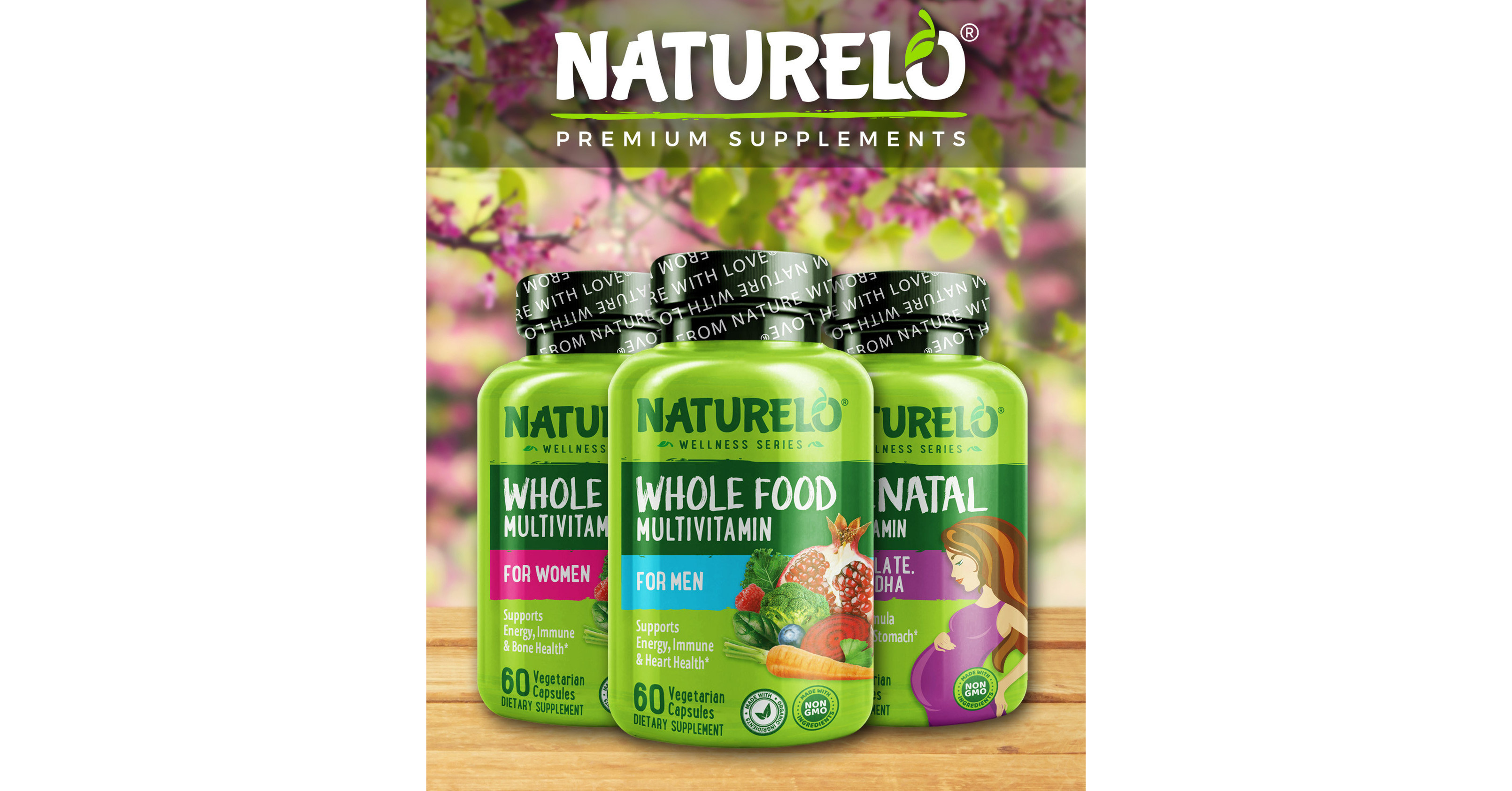 NATURELO Vitamin Supplements Now Available at Walgreens