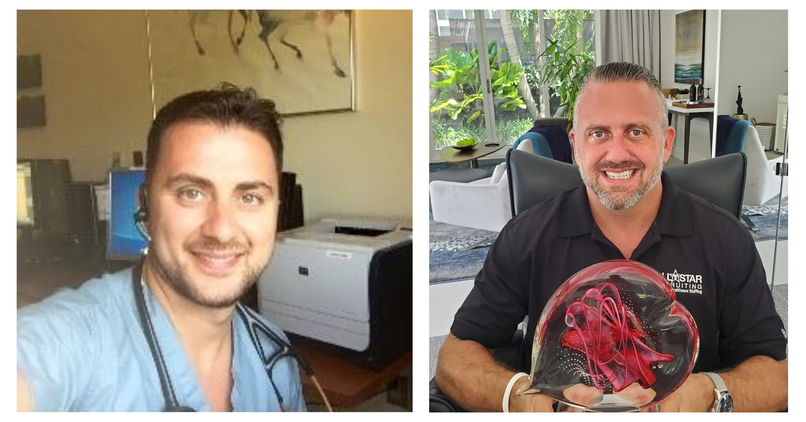 All Star Recruiting Presents All Star Cares Award to Khalil Nemou, MD ...