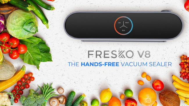 FRESKO V8 - the Affordable and Intelligent 5-in-1 Food Sealer ...