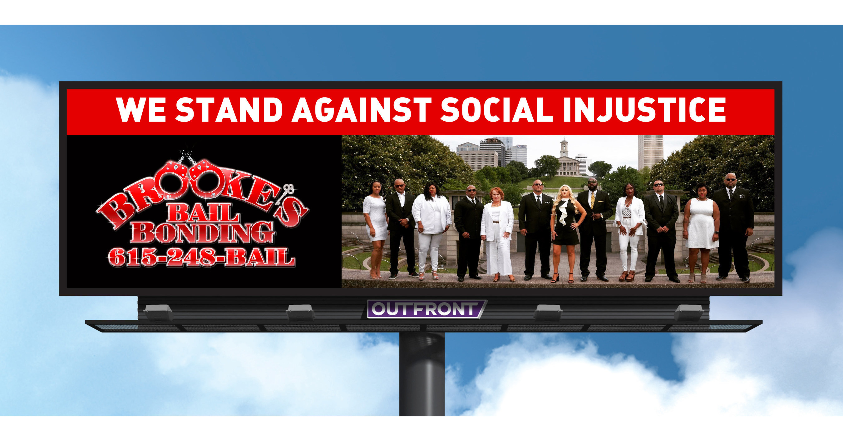 Brooke's Bail Bonding embarks on visual mission to fight bail reform