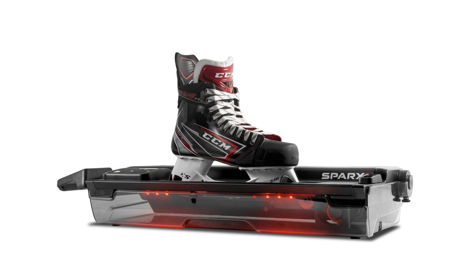 Sparx Hockey Unveils New Sparx Skate Sharpener