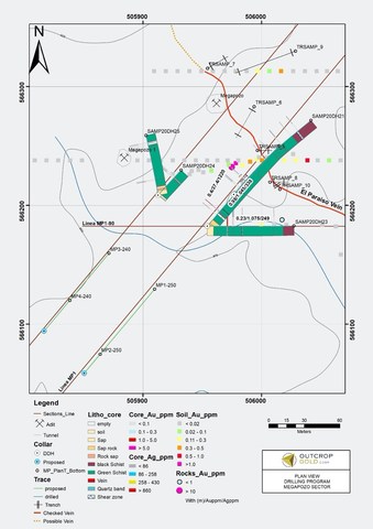 Outcrop Intercepts 0 4 Metres Of 37 Grams Gold Per Tonne And 1 220 Outcrop Intercepts 0 4 Metres Of 37 Grams Gold Per Tonne And 1 220