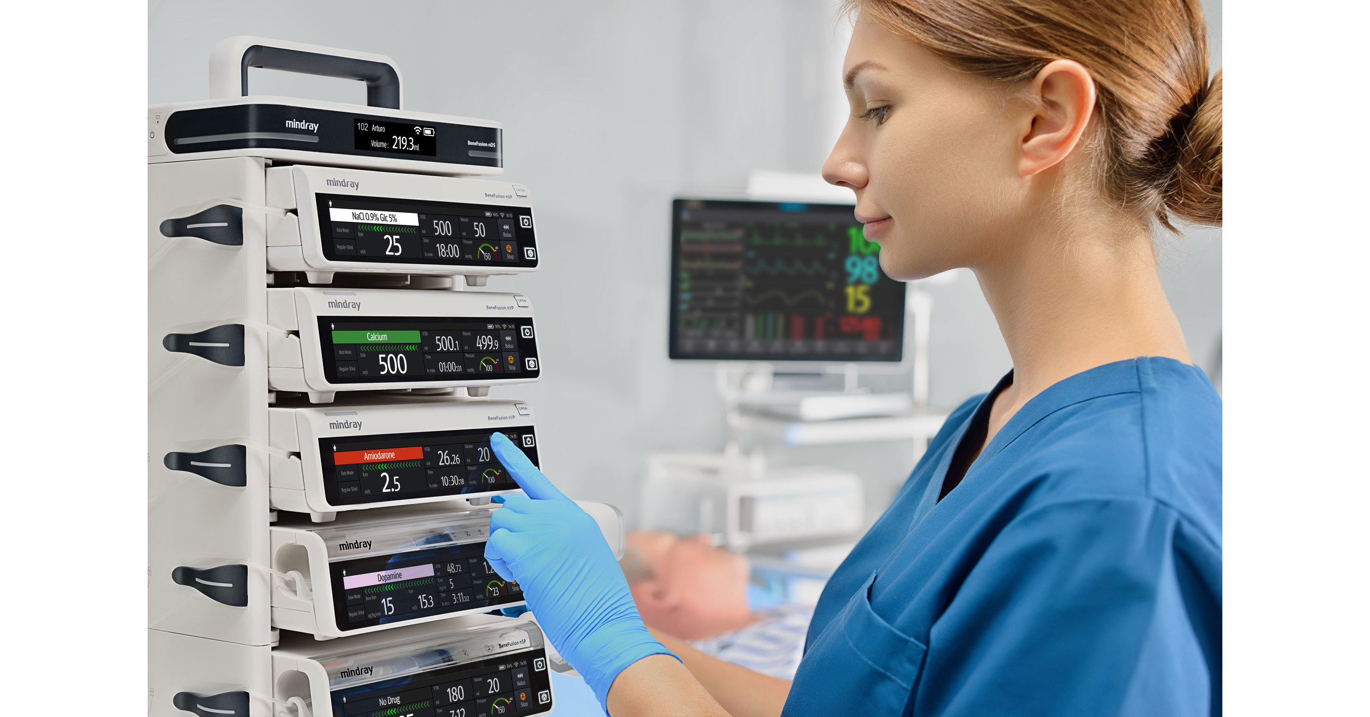 Mindray Sets A New Standard for Infusion Systems with the BeneFusion n ...