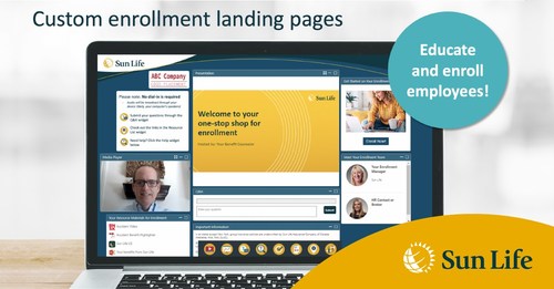 Sun Life makes in-person benefits enrollment a virtual reality