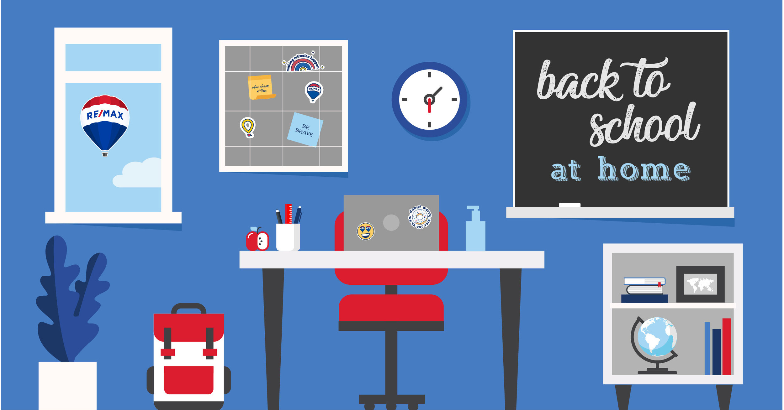 Home Sweet Classroom: RE/MAX Shares How to Update a Home to Accommodate ...