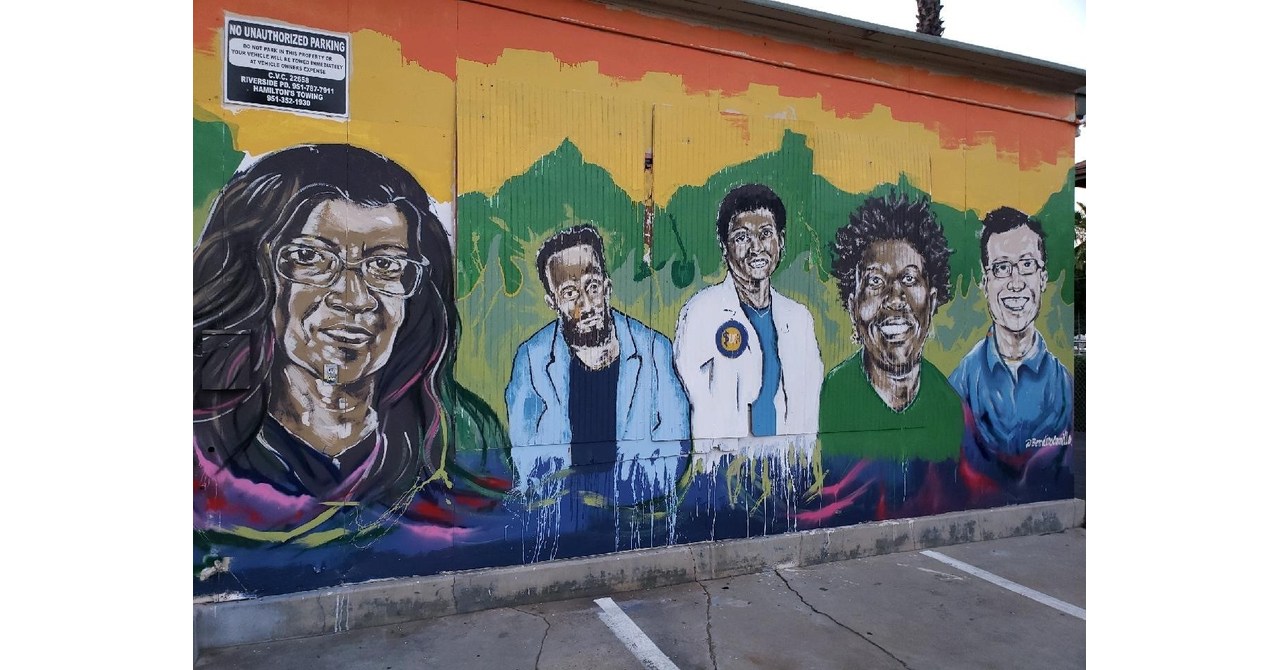 Riverside City Murals Honor Local Influencers