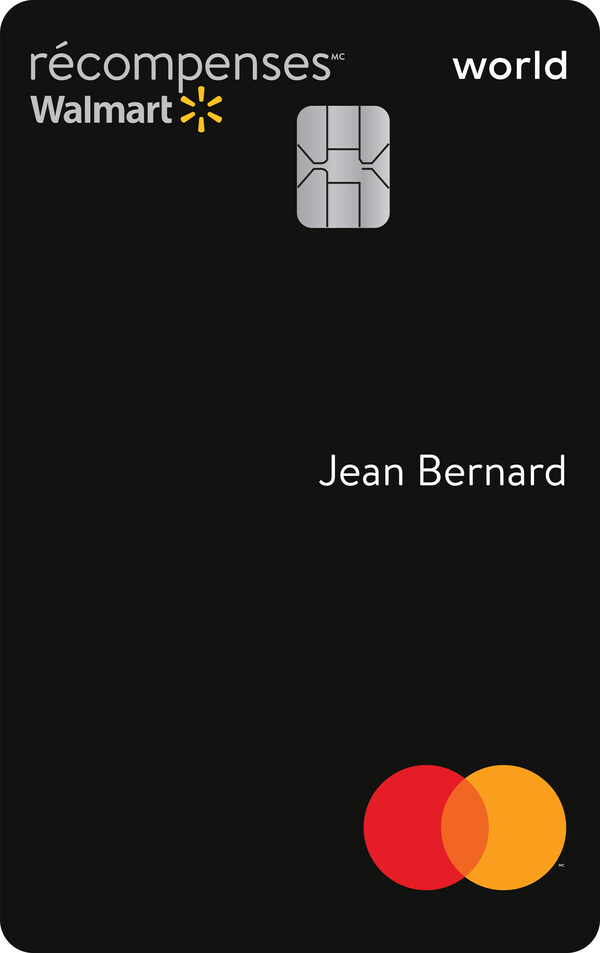 Lancement de la carte de Récompenses Walmart World Mastercard par ...