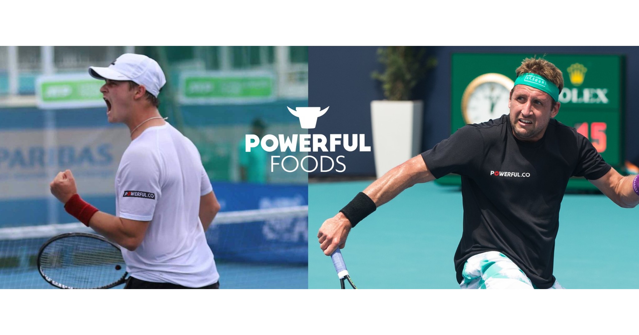Promising match for the 2020 ATP Tour Season -- Powerful Foods teams up ...