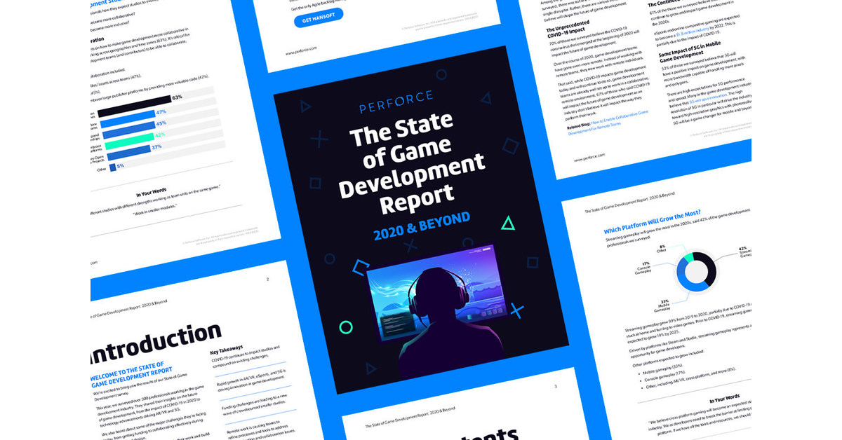 Perforce Software Unveils the Future of Game Development in New Report