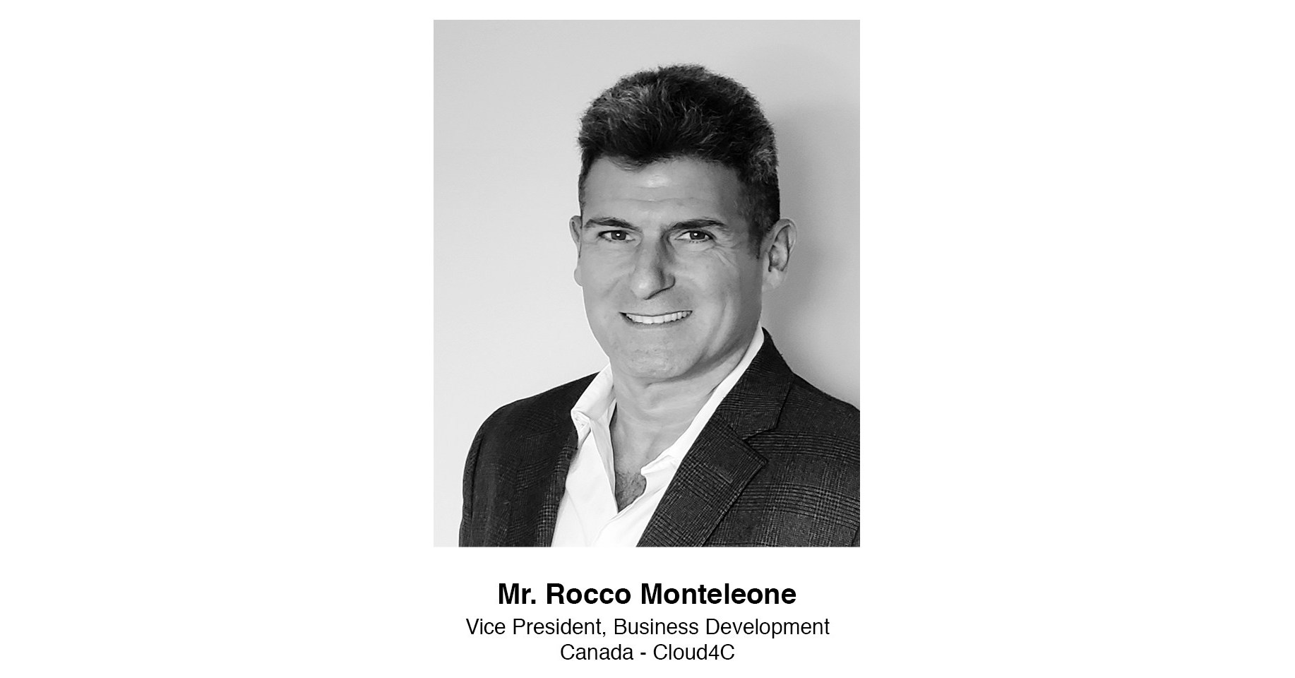 Cloud4C Appoints Rocco Monteleone as Vice President, Business ...