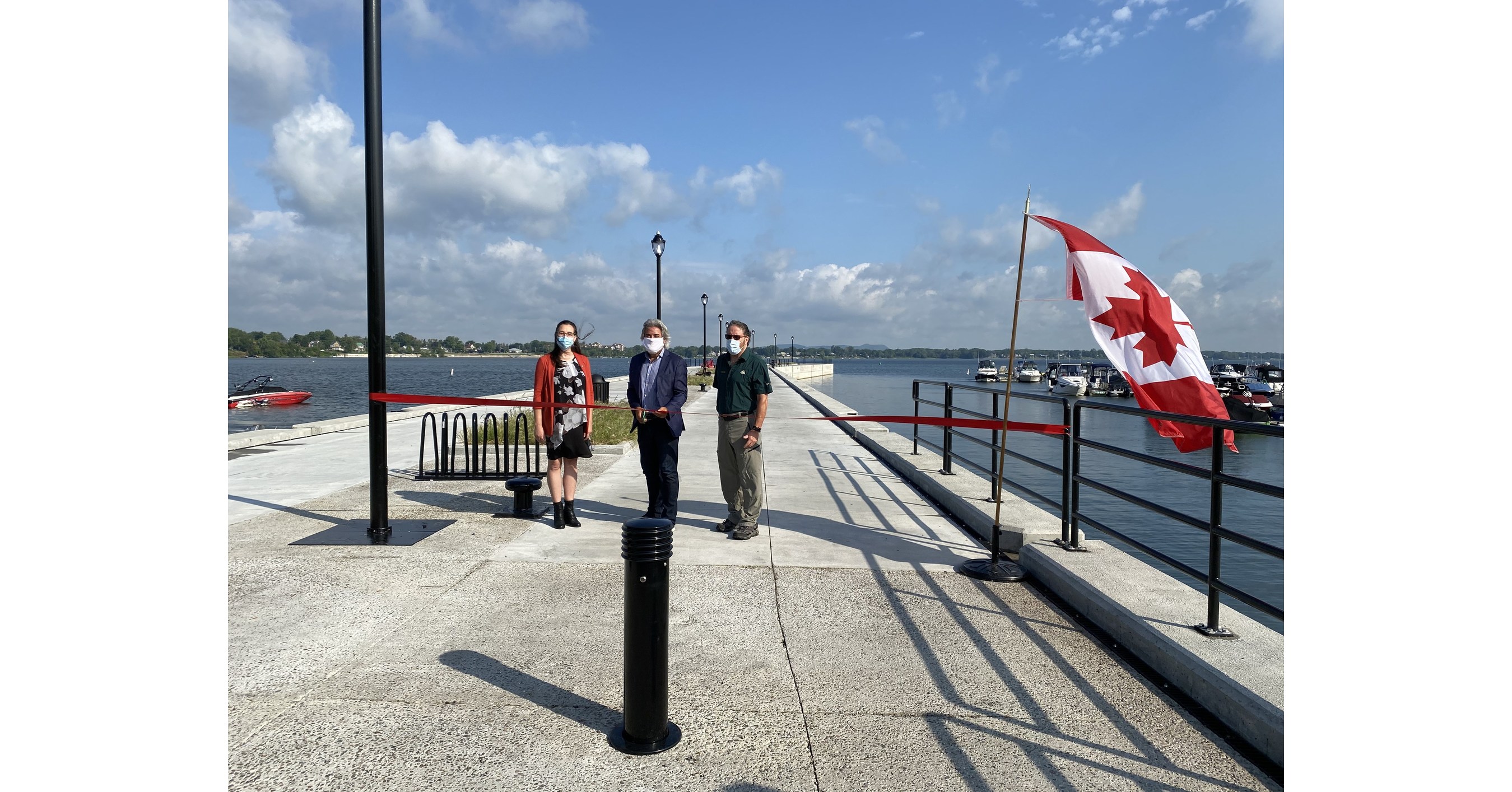 Parks Canada announces the inauguration of the Chambly Jetty
