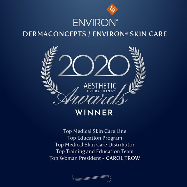 Environ® Skin Care Receives "Top Medical Skin Care" in the Aesthetic ...