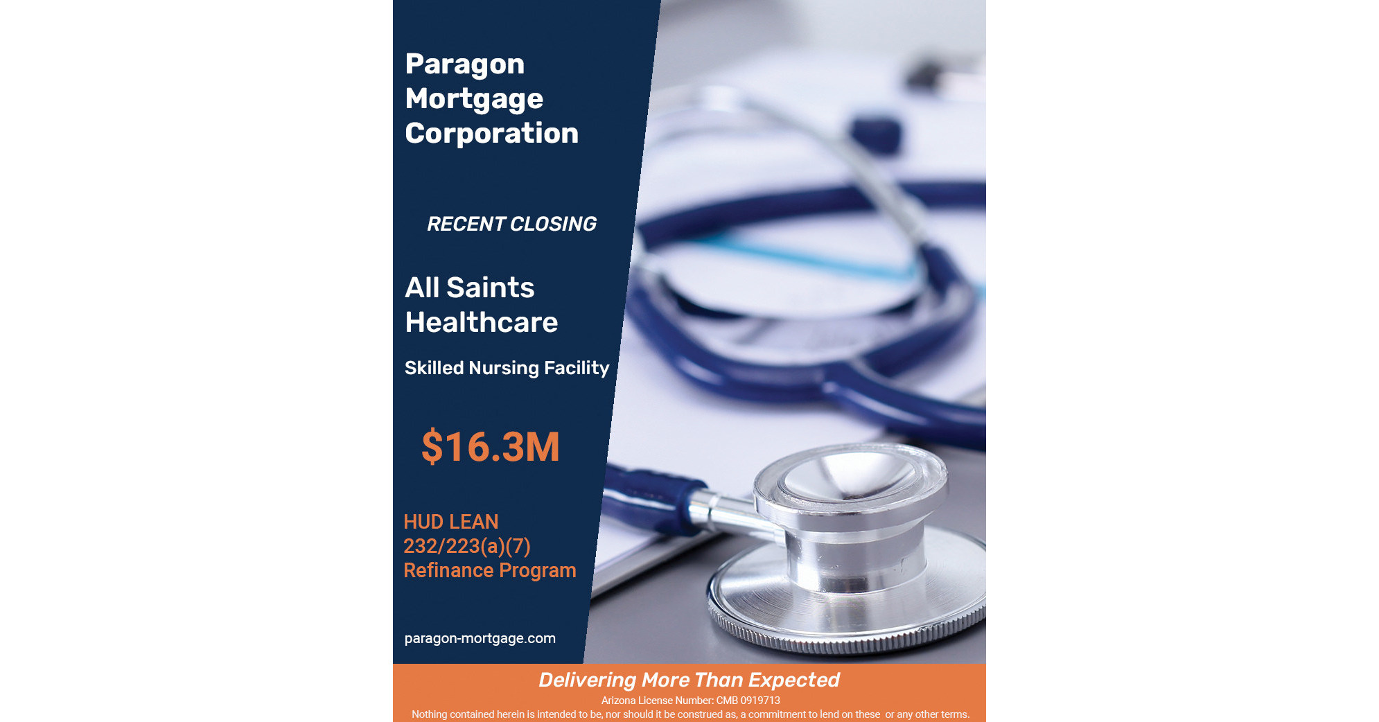 Paragon Mortgage Corporation Arranges $16,340,000 to Refinance Skilled ...