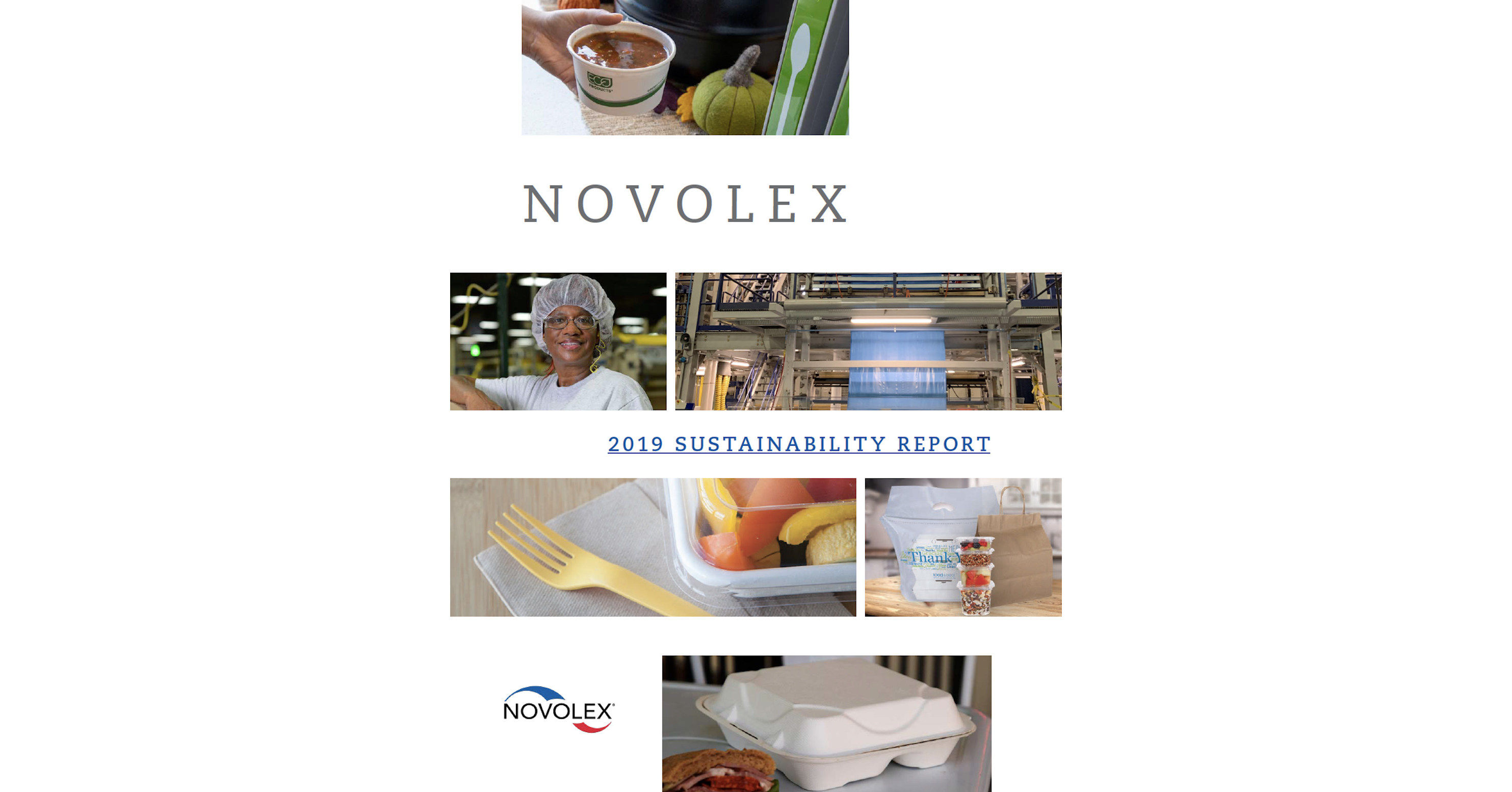 Novolex Releases Second Annual Sustainability Report