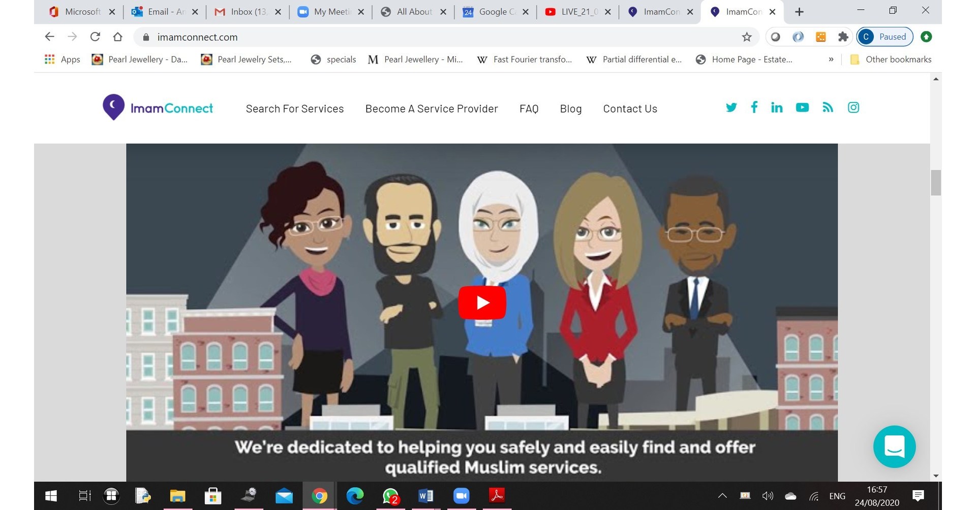 ImamConnect - an "Uber for Imams" - the world's first online Muslim ...