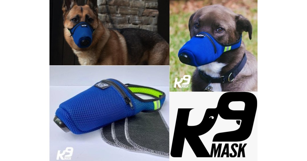 New Air Filter Mask for Dogs Protects Pets from Wildfire Smoke