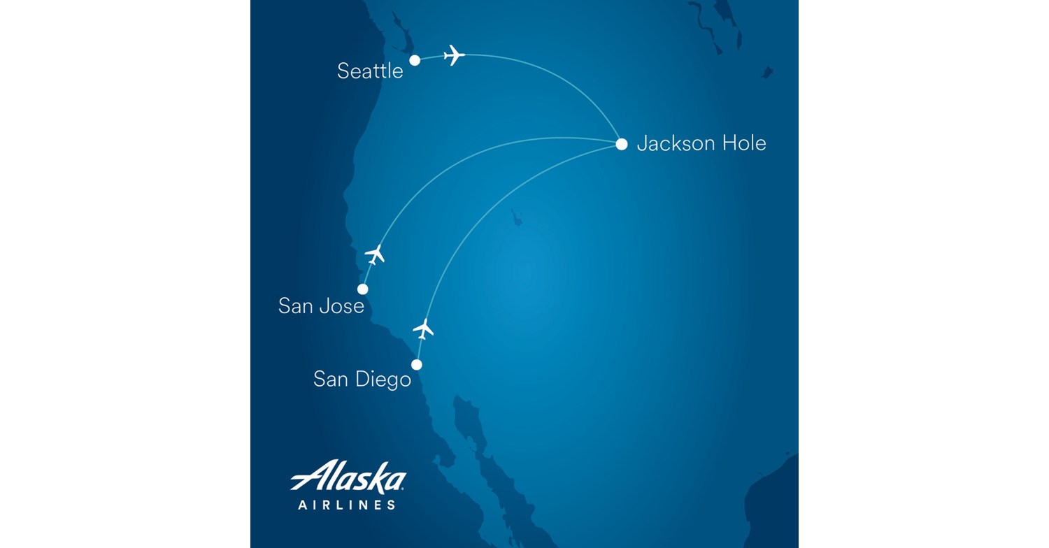 Pack your skis! Alaska Airlines announces new nonstop flights to ...