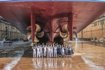 A New Moon Rises: Silversea's Silver Moon Undergoes Sea Trials