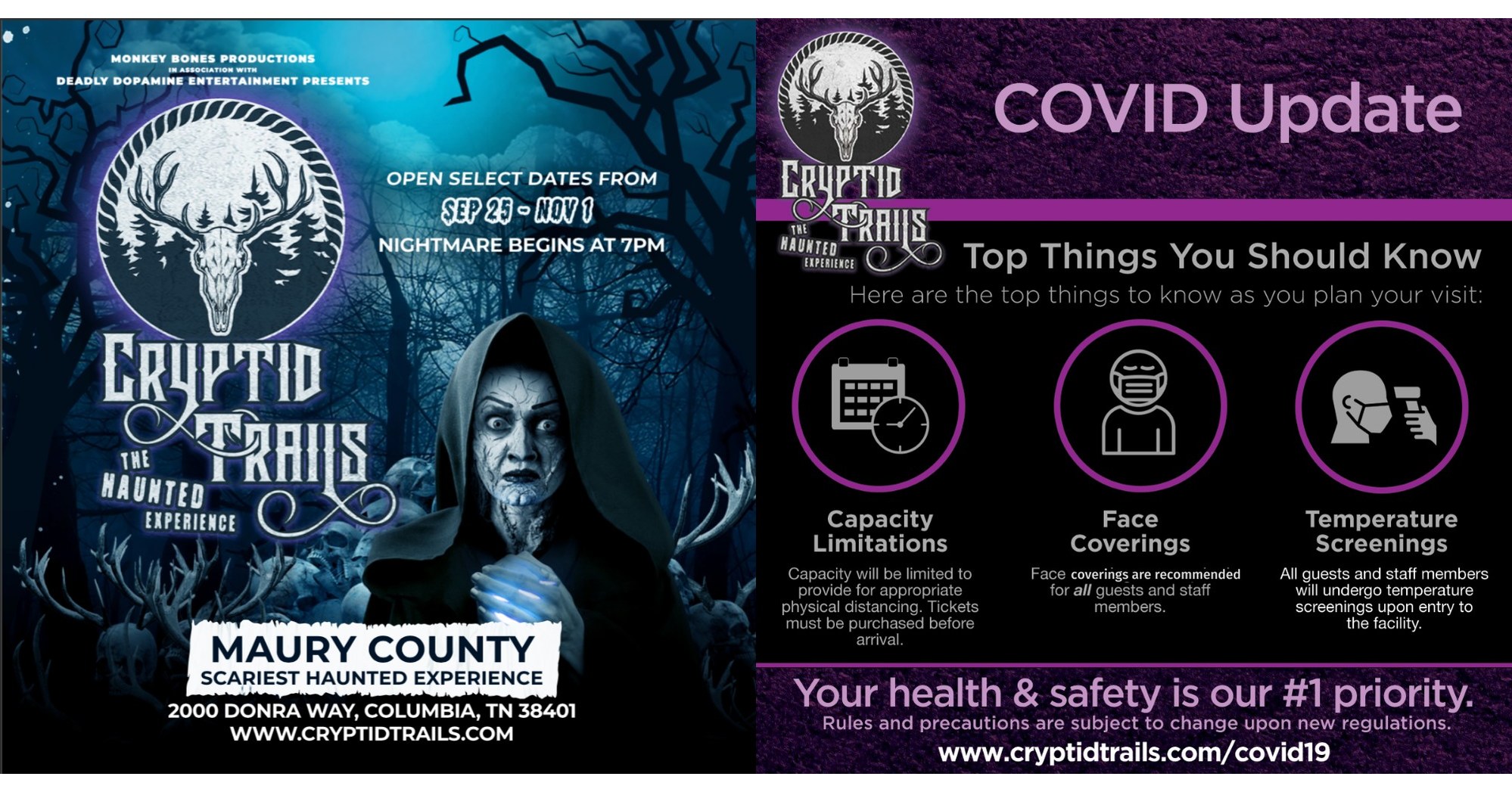 Cryptid Trails The Haunted Experience