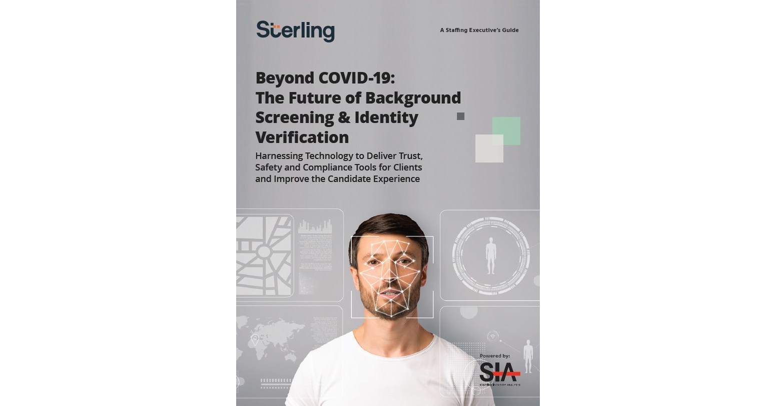Sterling Releases Research with SIA Analyzing the Impact of COVID-19 on ...