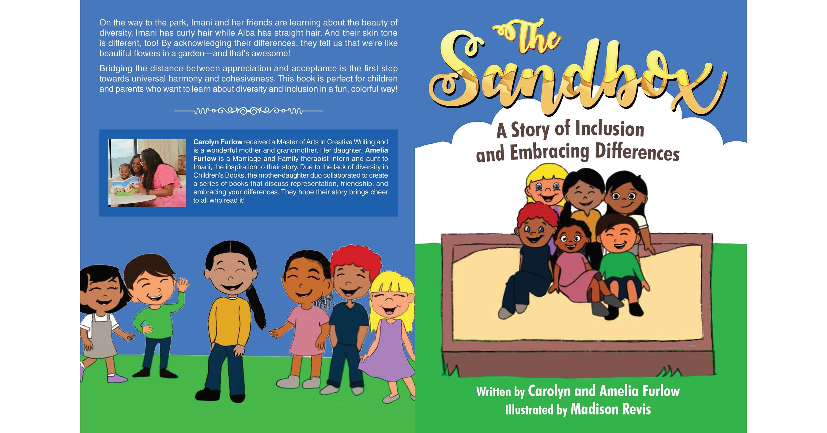 Minority children are the stars of a new children's book